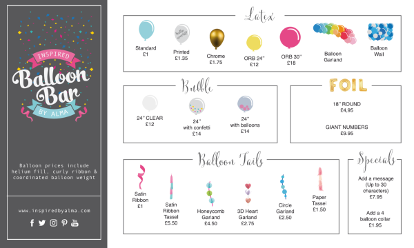 Helium Balloons Bristol Shop, Balloon decorations, birthday balloons